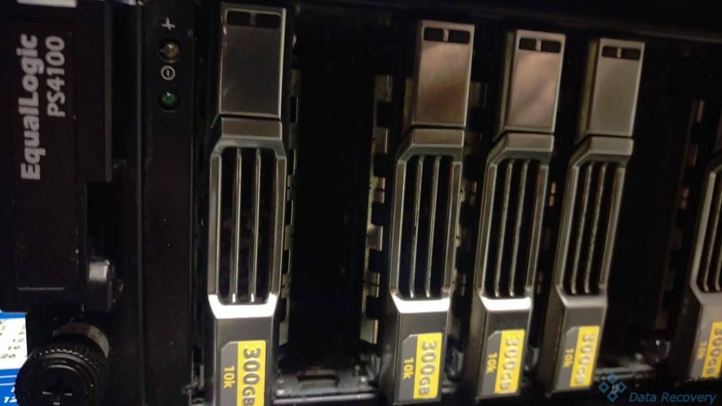 Data Recovery Case Study: Dell EqualLogic PS4100 24-Drive RAID-50